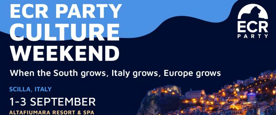 ECR Party Culture Weekend in Scilla: Fostering Dialogue and ...